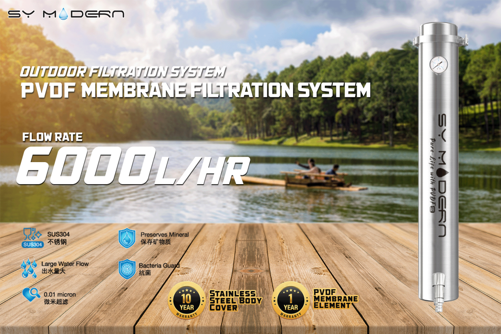 Pure-Life PVDF 6000L Stainless Steel SUS304 - SY Water Filter Sdn Bhd